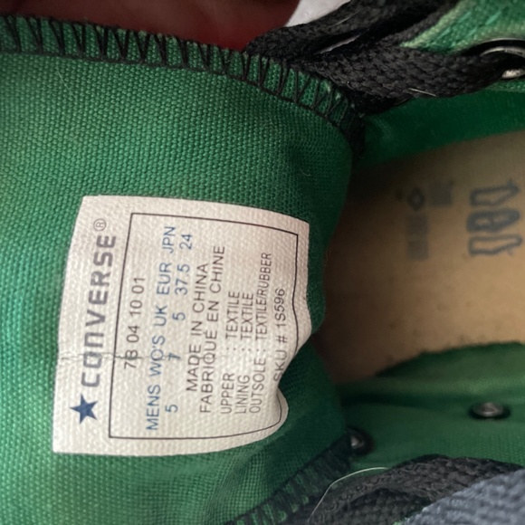 Converse | Shoes | Limited Edition Rasta High Top Converse | Poshmark